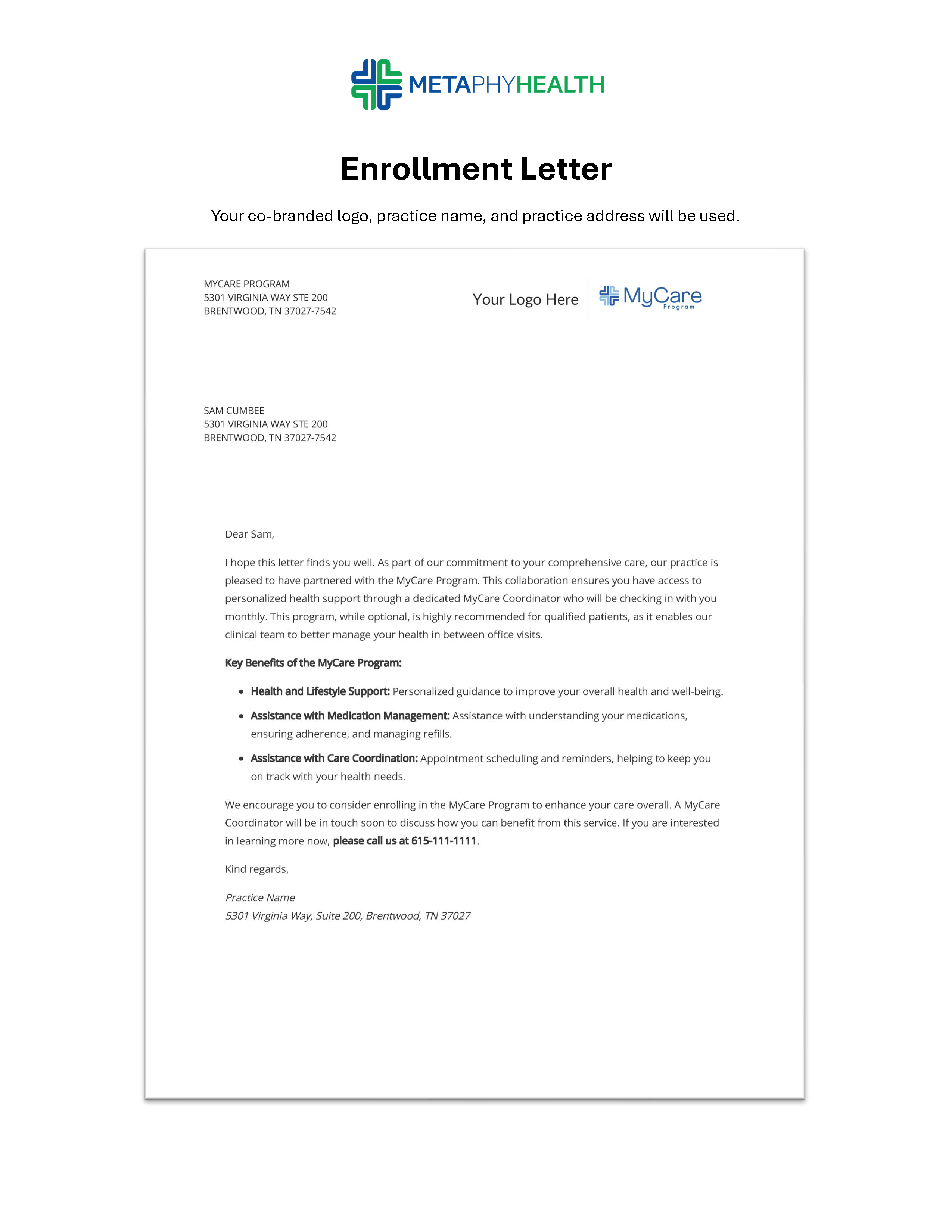 MyCare Program Overview